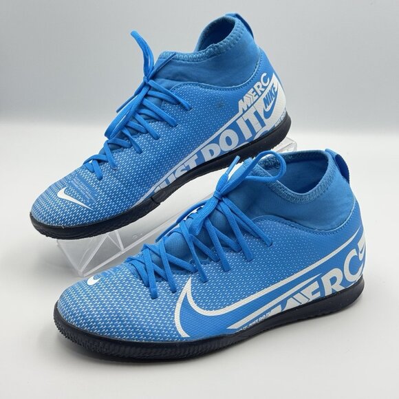Nike | Shoes | Nike Mercurial Superfly 7 Academy Ic Jr Blue 35y ...